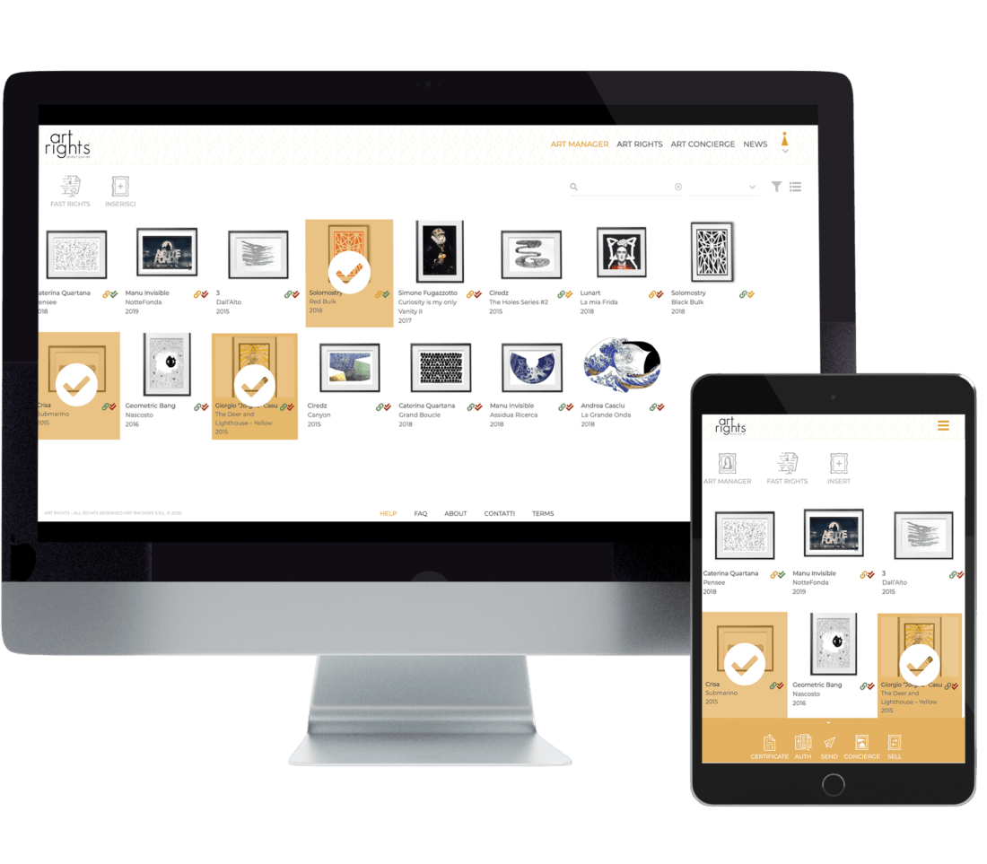 Art Manager - Art Rights | Managing System for your Artworks